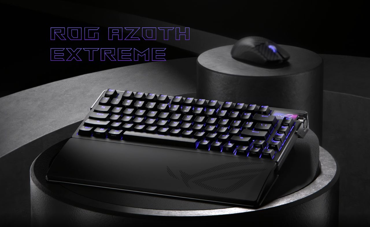 ASUS Republic of Gamers Azoth Extreme gaming keyboard 2024 - Geeky Gadgets ASUS Republic of Gamers Azoth Extreme gaming keyboard 2024 - Geeky Gadgets