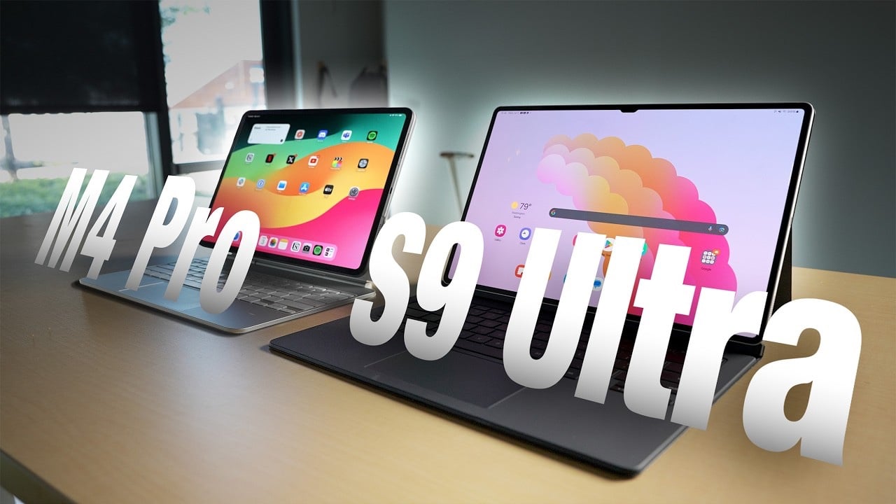 M4 iPad Pro vs Galaxy Tab S9 Ultra - Geeky Gadgets