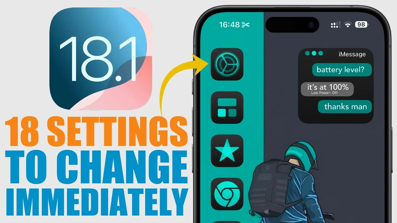 iOS 18.1: 18 Settings to Make Your iPhone Awesome - Geeky Gadgets