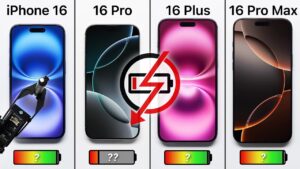iPhone 16 Battery Test: Pro Max vs. Pro vs. Plus vs. 16! - Geeky Gadgets