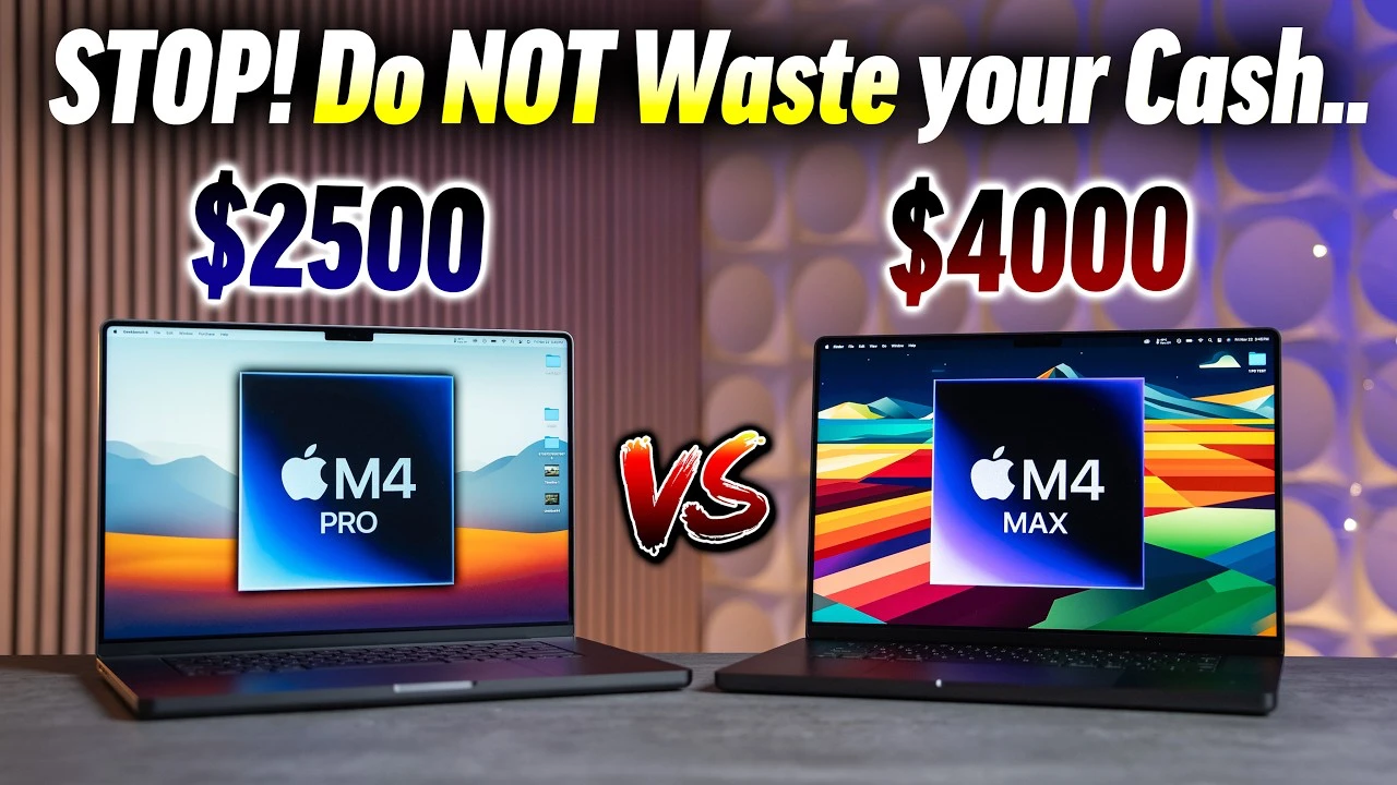 M4 Pro vs. M4 Max MacBook Pro: A Real-World Comparison - Geeky Gadgets