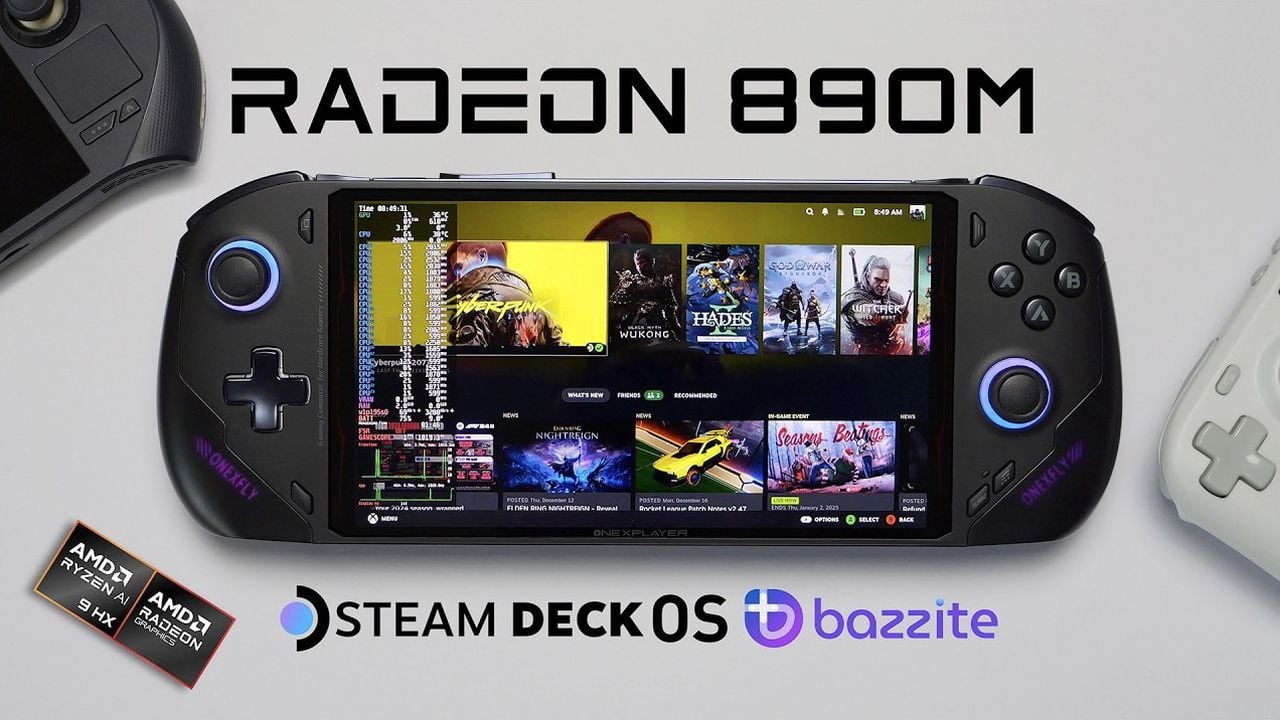 1XPlayer F1 Pro Review: Linux Handheld Gaming Device - Geeky Gadgets