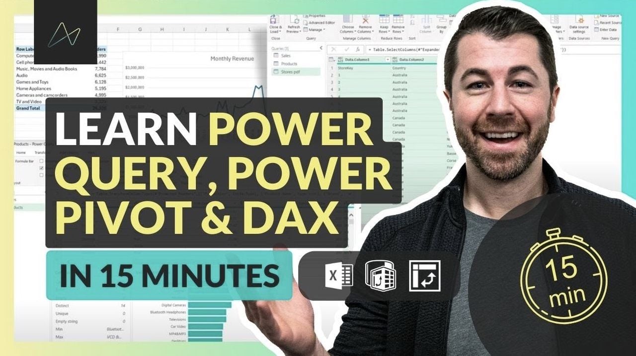 Using Excel Power Query Power Pivot And Dax For Data Analytics Geeky Gadgets