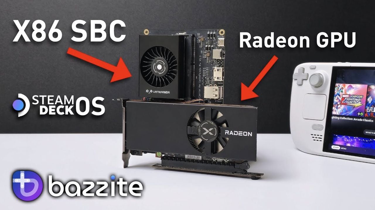 Build a Steam Deck Alternative with LattePanda 3 Delta - Geeky Gadgets