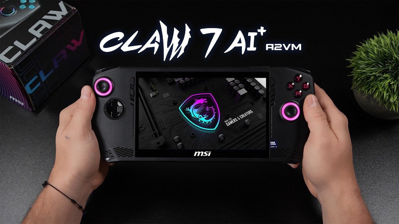MSI Claw 7 AI Plus Review: Features, Specs & Gaming Performance - Geeky ...