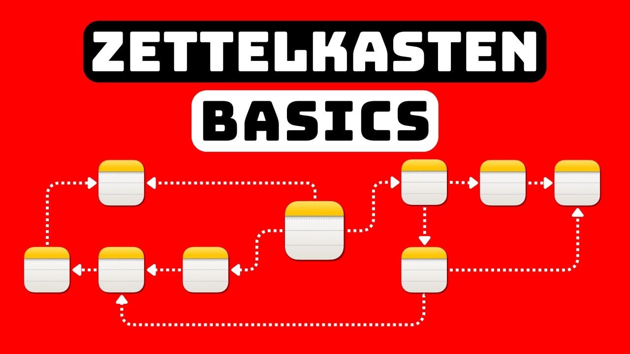 Use the Zettelkasten Method in Apple Notes for Better Organization ...