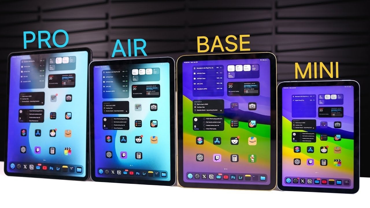 The Ultimate 2025 iPad Guide: Find Your Perfect Fit - Geeky Gadgets