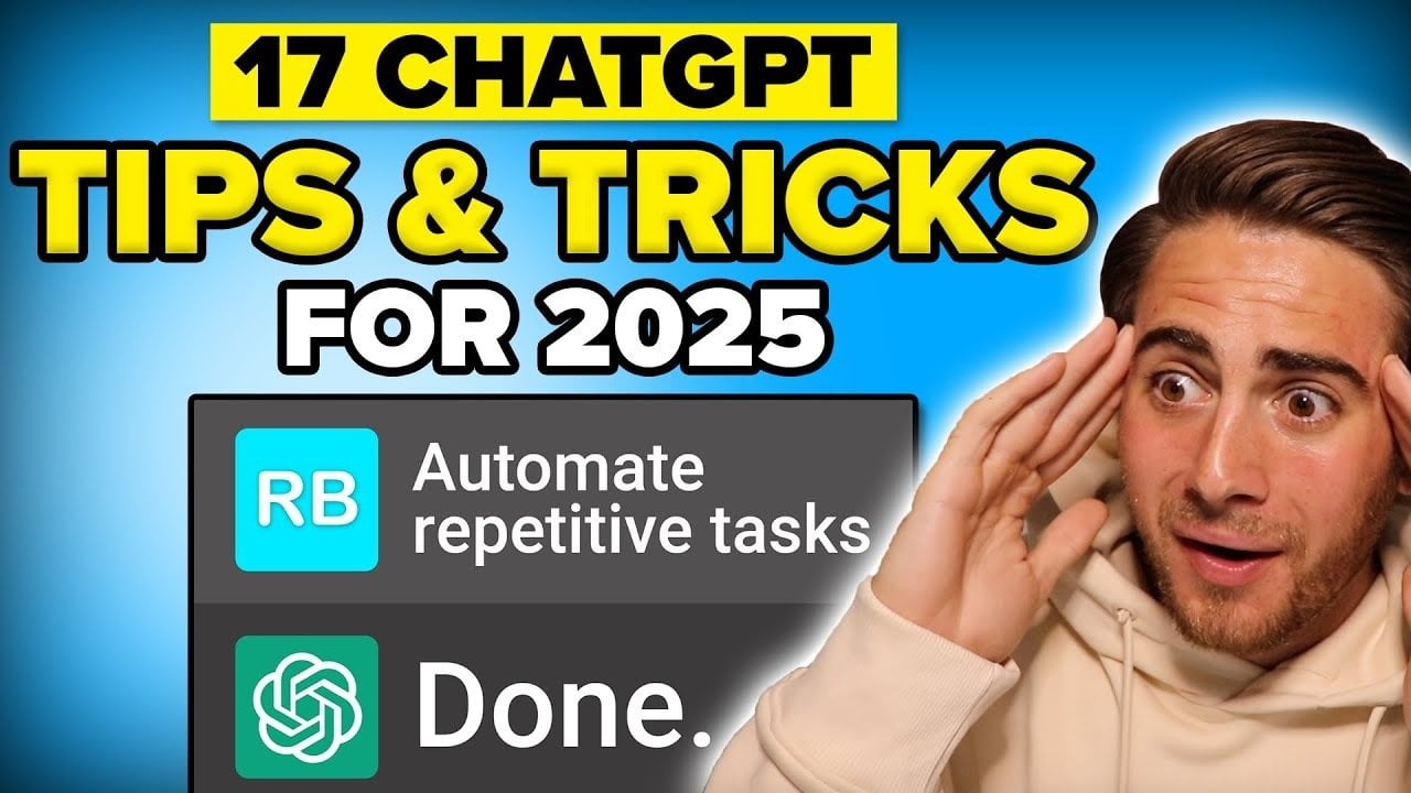 17 Essential ChatGPT Tips for Beginners in 2025 - Geeky Gadgets