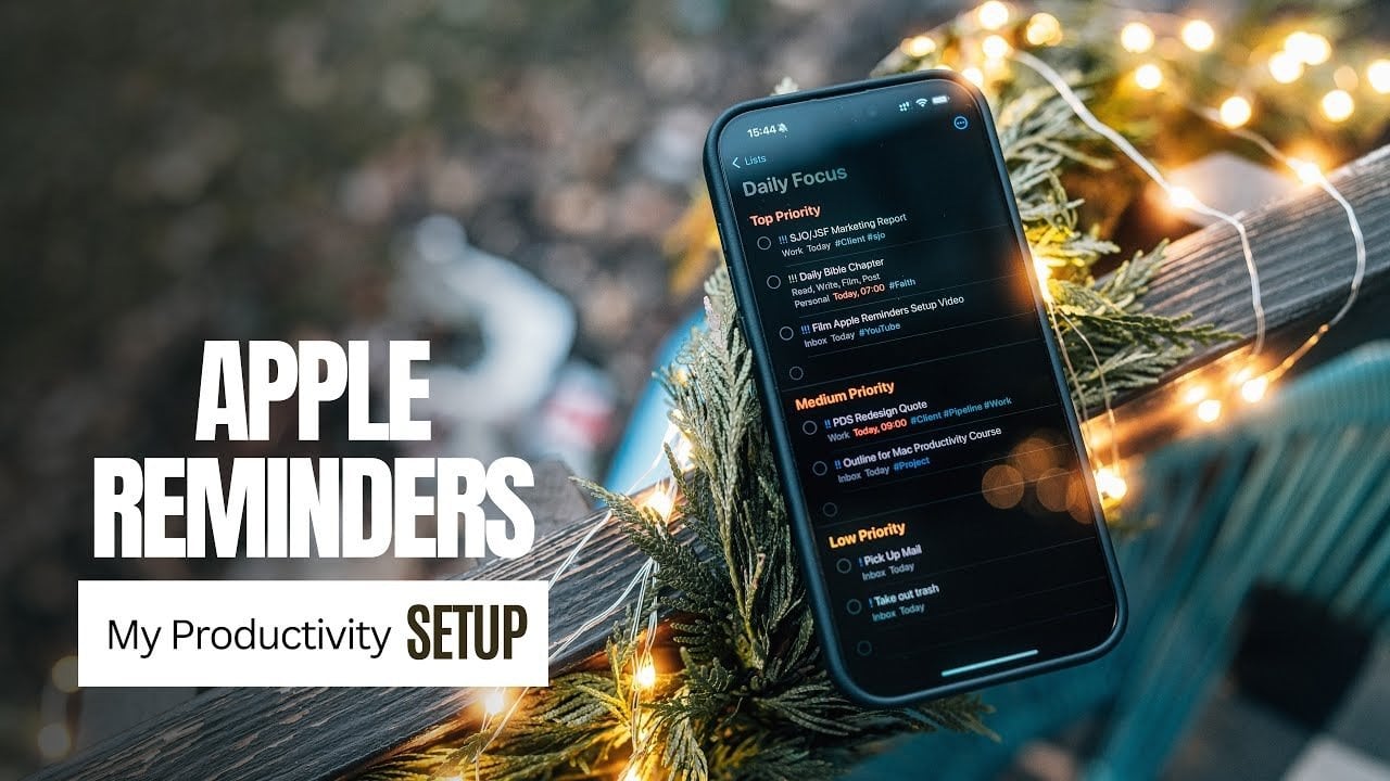 How to Use Apple Reminders to Organize Your Life Effectively - Geeky Gadgets
