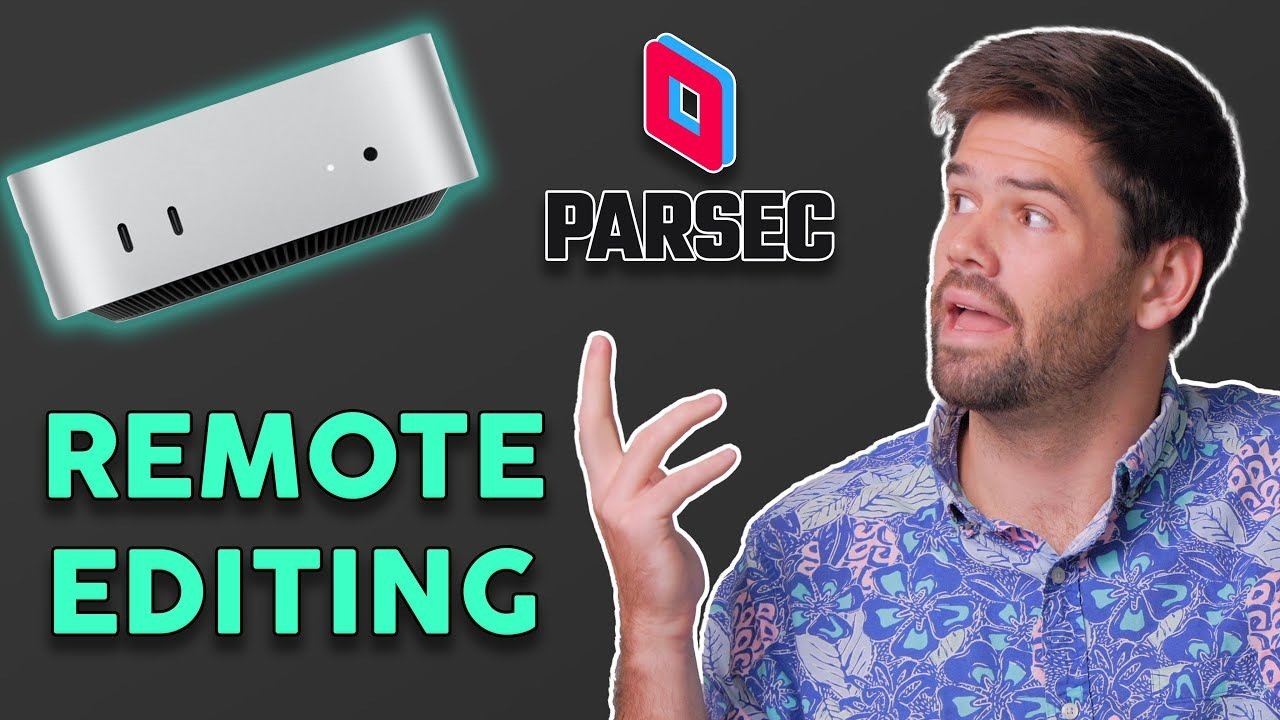 Effortless Remote Video Editing with Mac Mini and Parsec - Geeky Gadgets