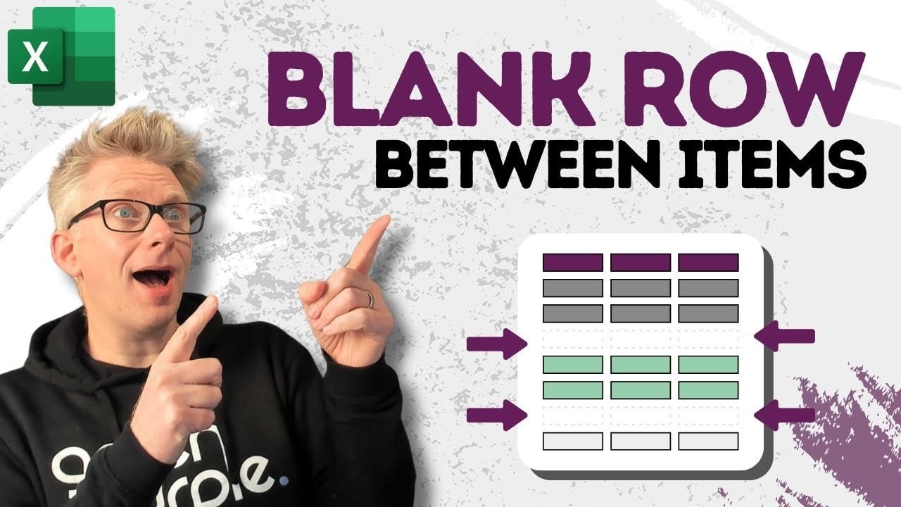 Improve Data Readability in Excel with Dynamic Blank Row Techniques ... Improve Data Readability in Excel with Dynamic Blank Row Techniques ...