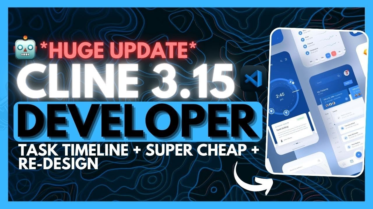 Cline v3.15 Updates : UX Re-Design, Task Timeline & Costs - Geeky Gadgets