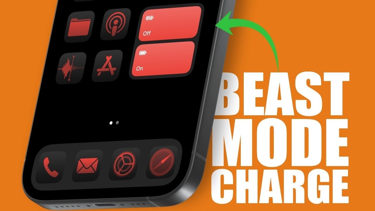 How to Charge Your iPhone Quicker With Beast Mode - Geeky Gadgets