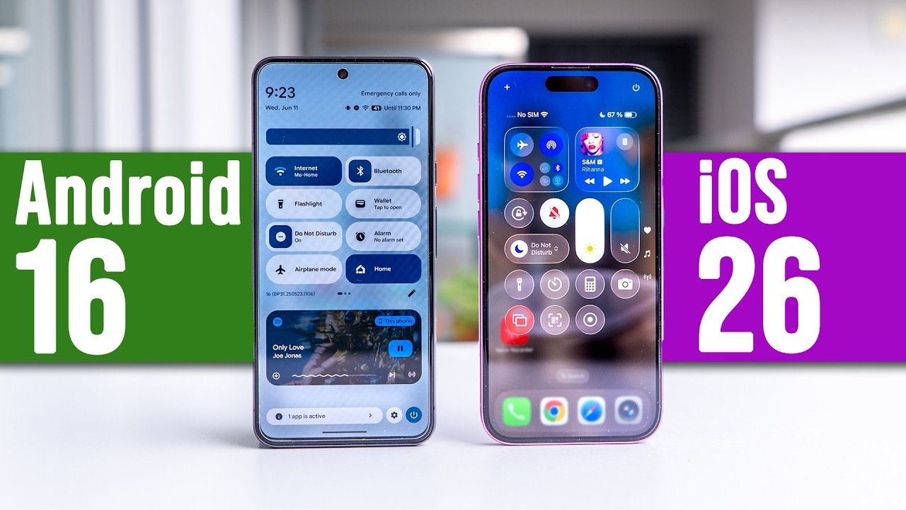 Android 16 vs iOS 26: A Comprehensive Comparison - Geeky Gadgets