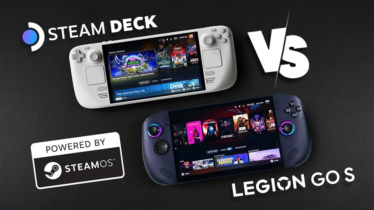 Best Handheld Gaming: Lenovo Legion Go S vs Steam Deck OLED - Geeky Gadgets