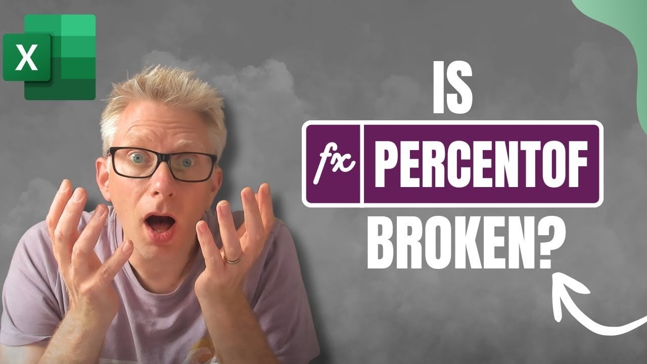 How to Avoid Errors with Excel's Percent Of Function - Geeky Gadgets