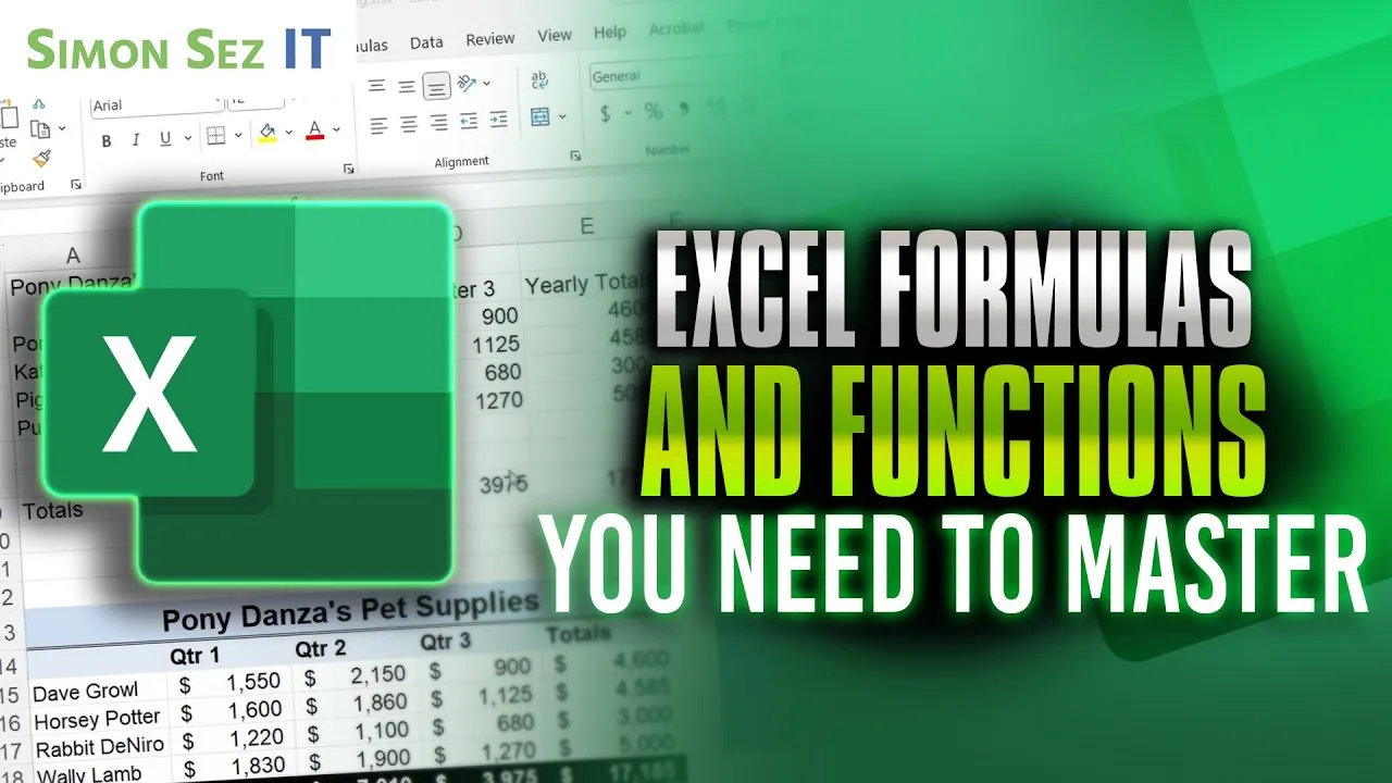 Excel Formulas And Functions To Skyrocket Your Productivity - Geeky Gadgets