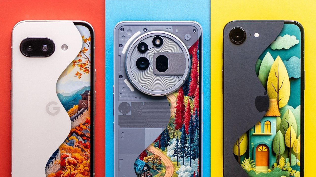 Pixel 9a vs Nothing Phone 3a Pro vs iPhone 16 - Geeky Gadgets