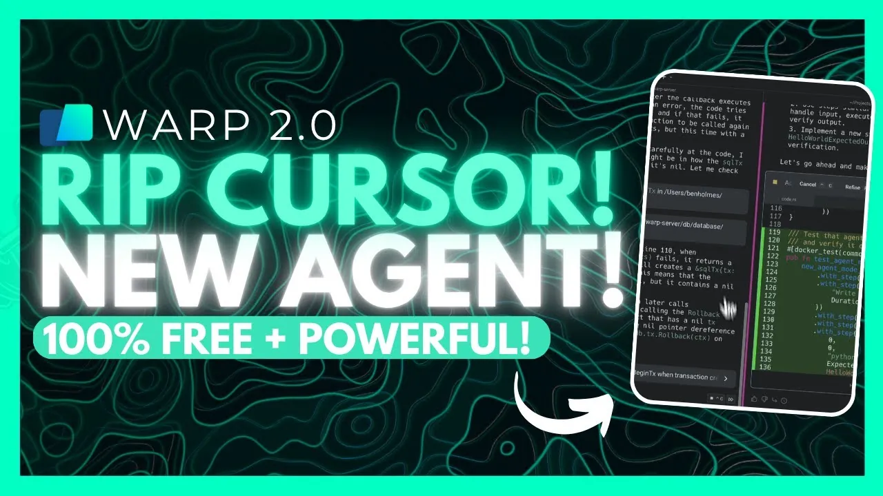 Warp 2.0 : Free AI Coding Assistant & Software Engineer - Geeky Gadgets