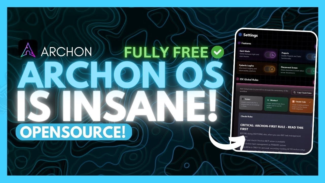 Discover Archon OS : The AI Operating System for Developers - Geeky Gadgets