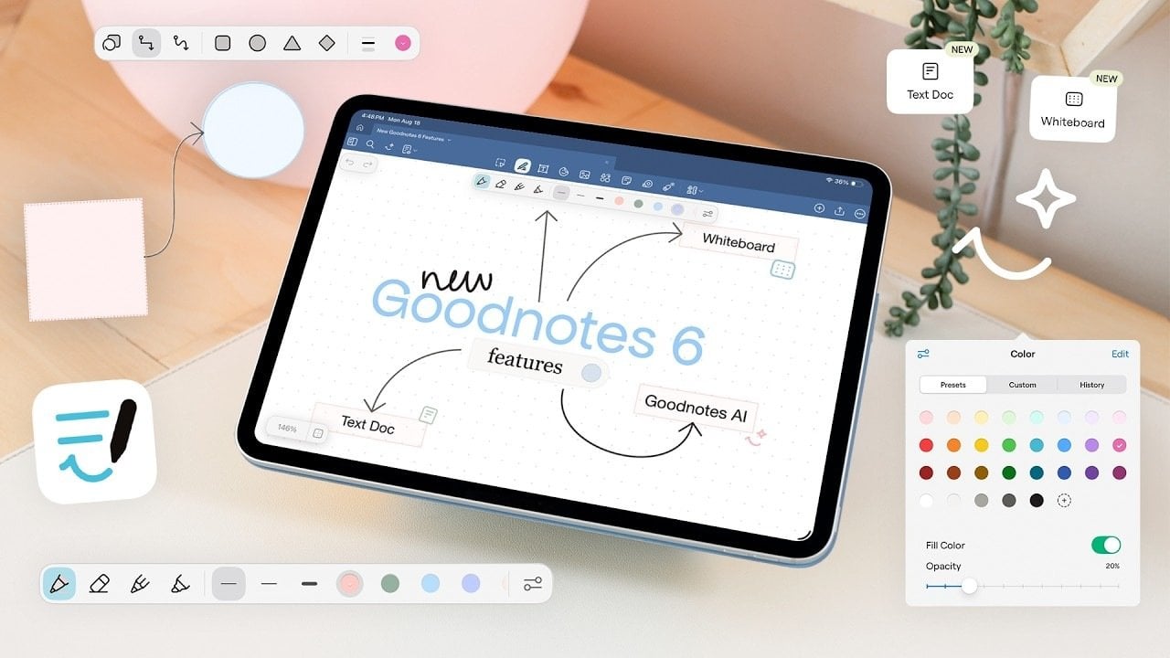 How GoodNotes 6 Redefines Digital Note-Taking with AI - Geeky Gadgets