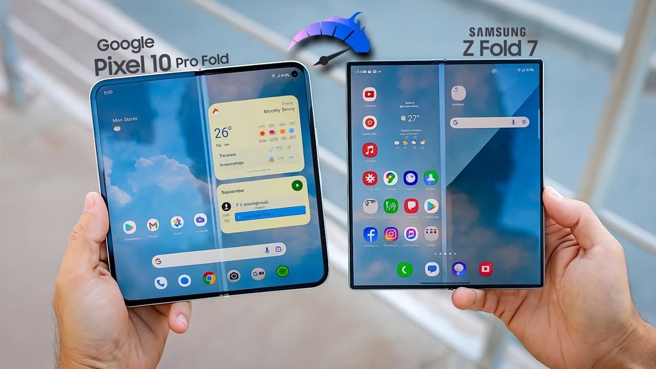 Google Pixel 10 Pro Fold vs. Samsung Galaxy Z Fold 7 - Geeky Gadgets