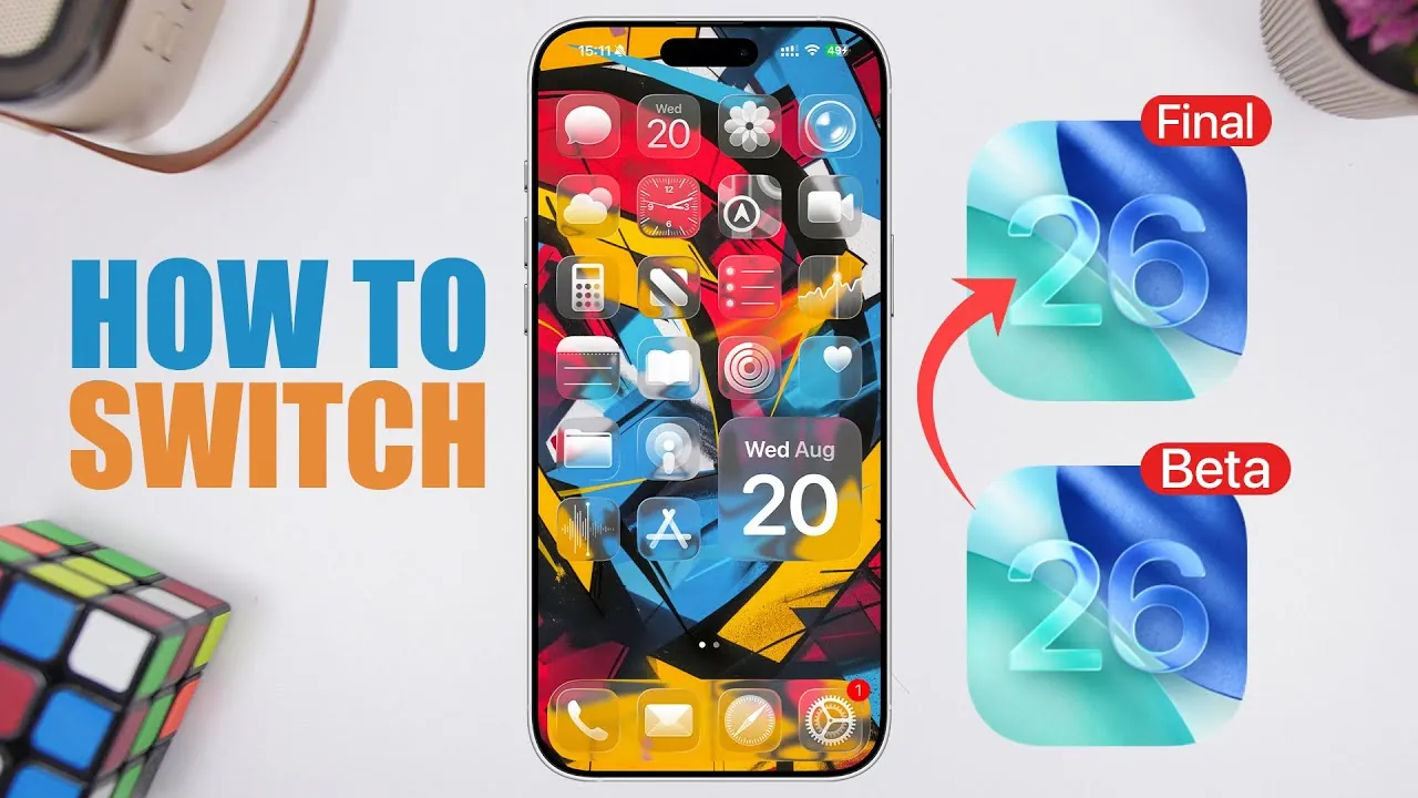 iOS 26 Final Release: How to Upgrade from Beta Without Issues - Geeky Gadgets