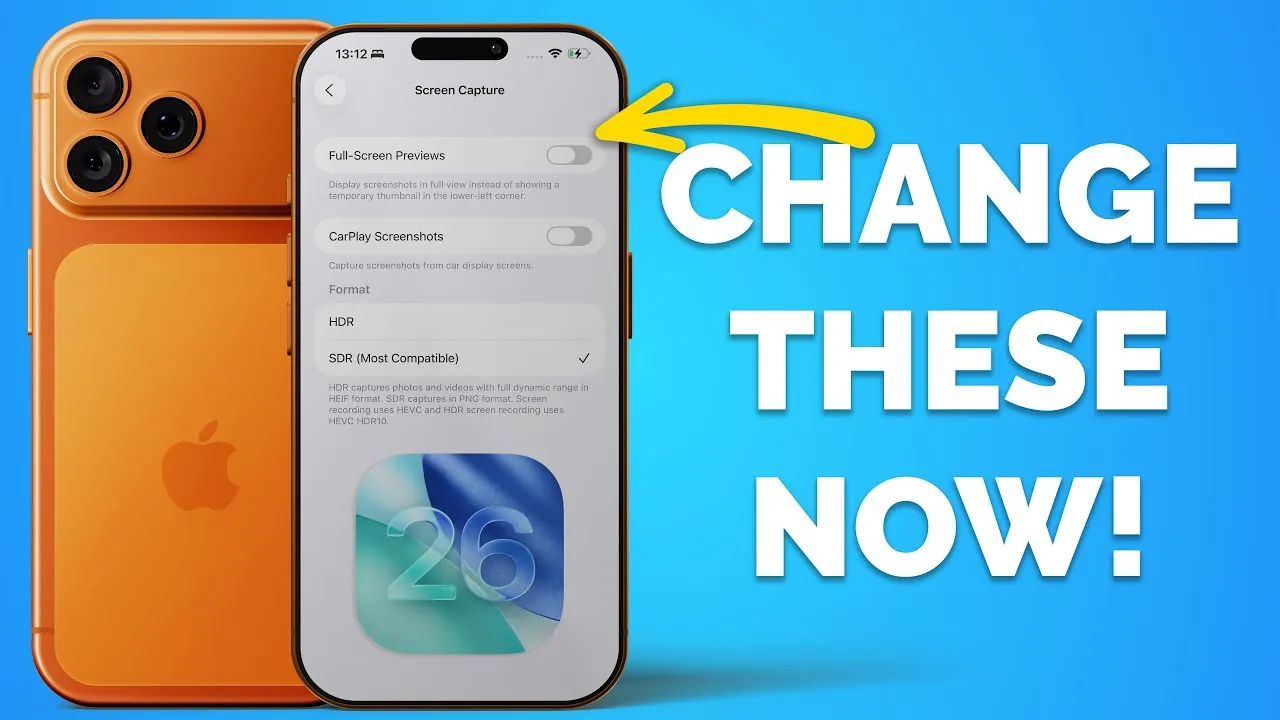 The Ultimate iOS 26 Settings You Should Change - Geeky Gadgets