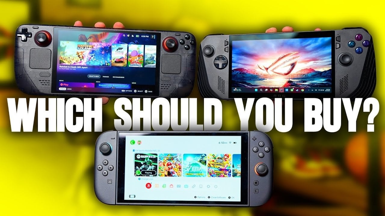 Best Handheld Gaming Devices of 2025 : Features, Pros and Cons - Geeky ...
