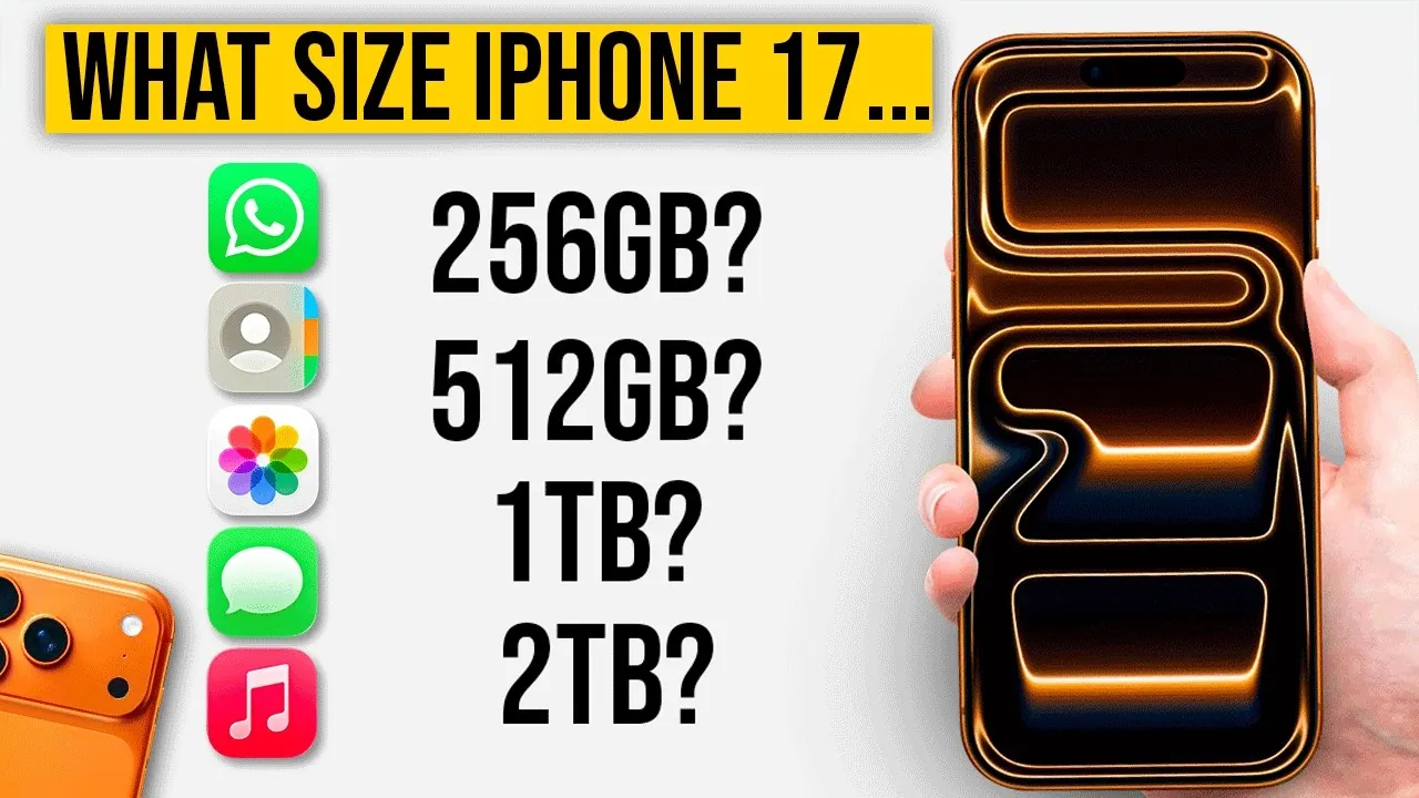 iPhone 17 Storage Options Explained: Find the Right Fit for You - Geeky ...