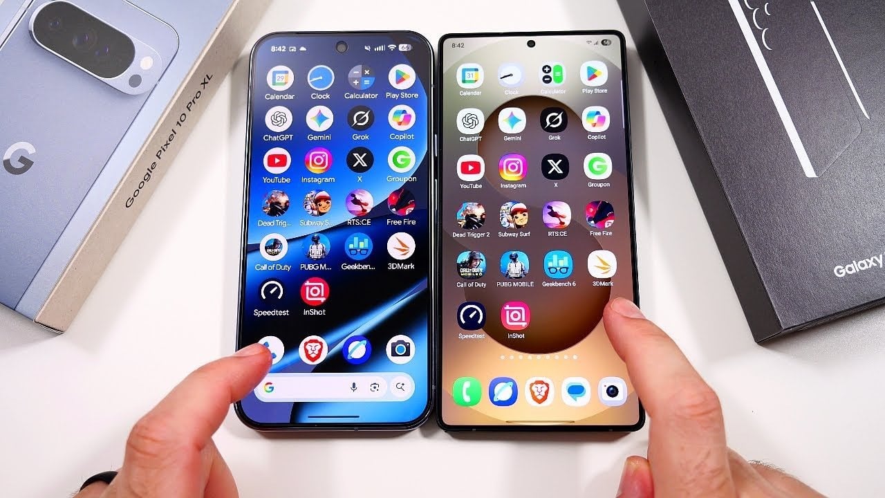 Google Pixel 10 Pro XL vs. Samsung Galaxy S25 Ultra - Geeky Gadgets