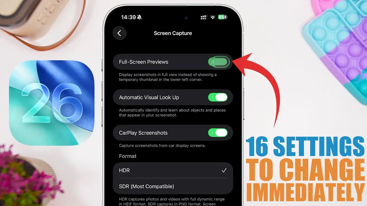 iOS 26 Settings You Should Change for Maximum Performance - Geeky Gadgets