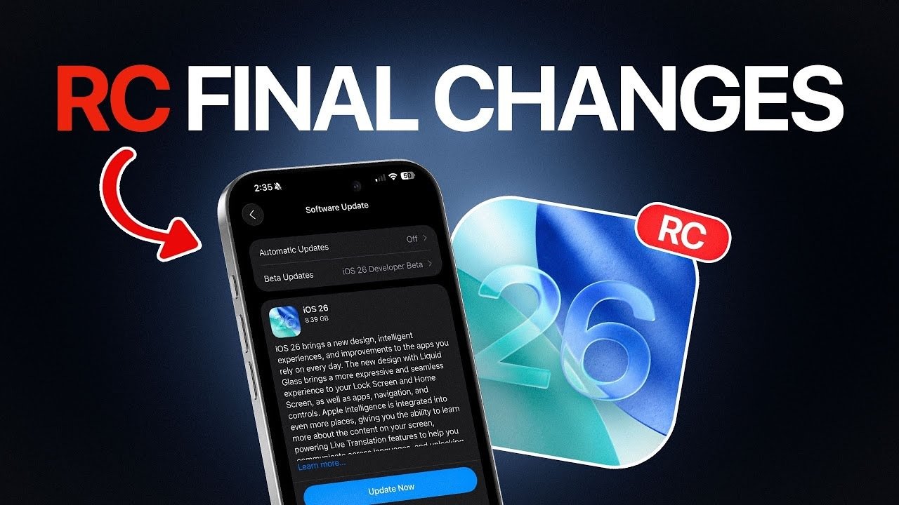 Apple iOS 26 RC Explained: Key Features and Compatibility - Geeky Gadgets
