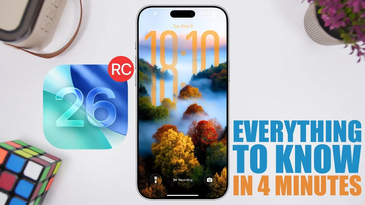 Everything You Need to Know About iOS 26 Release Candidate - Geeky Gadgets