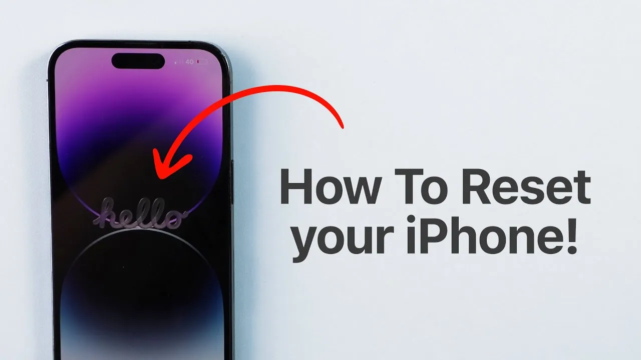 How to Reset Your iPhone to Factory Settings in 2025: - Geeky Gadgets