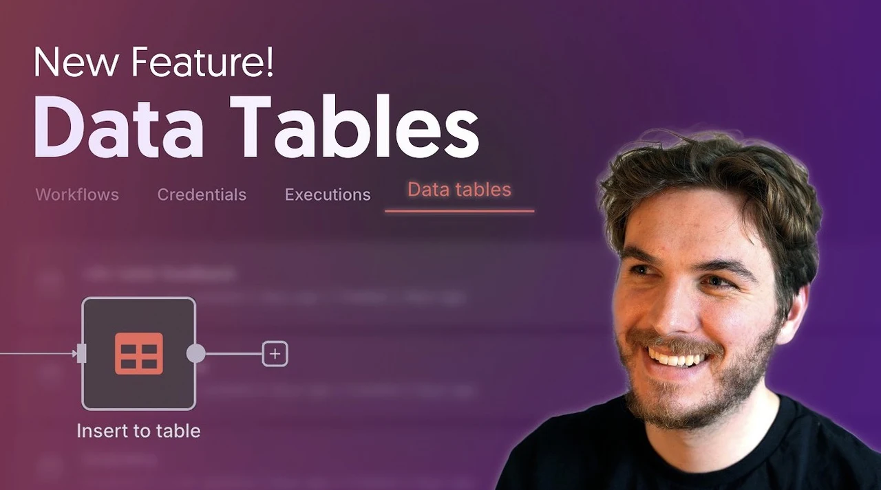 n8n Native Data Tables : New Tool for Smoother Workflow Automations ...