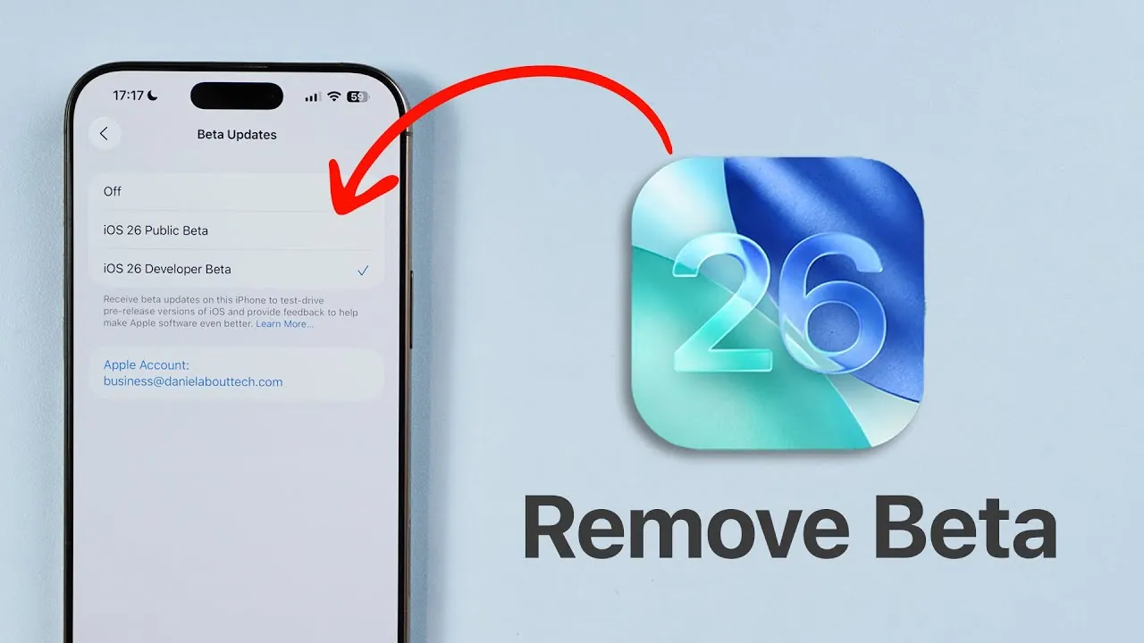 How to Exit the iOS Beta Program and Upgrade to iOS 26 - Geeky Gadgets