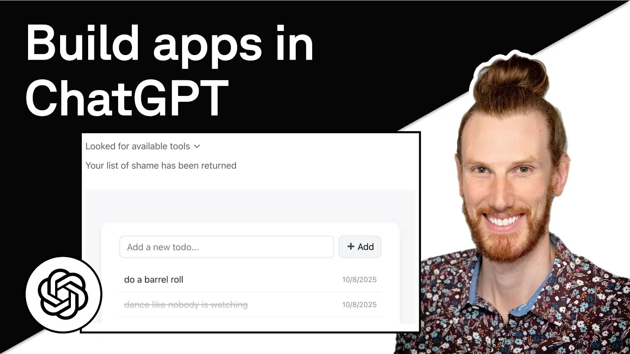 How to Build Custom Apps in ChatGPT : OpenAI Apps SDK & MCP - Geeky Gadgets