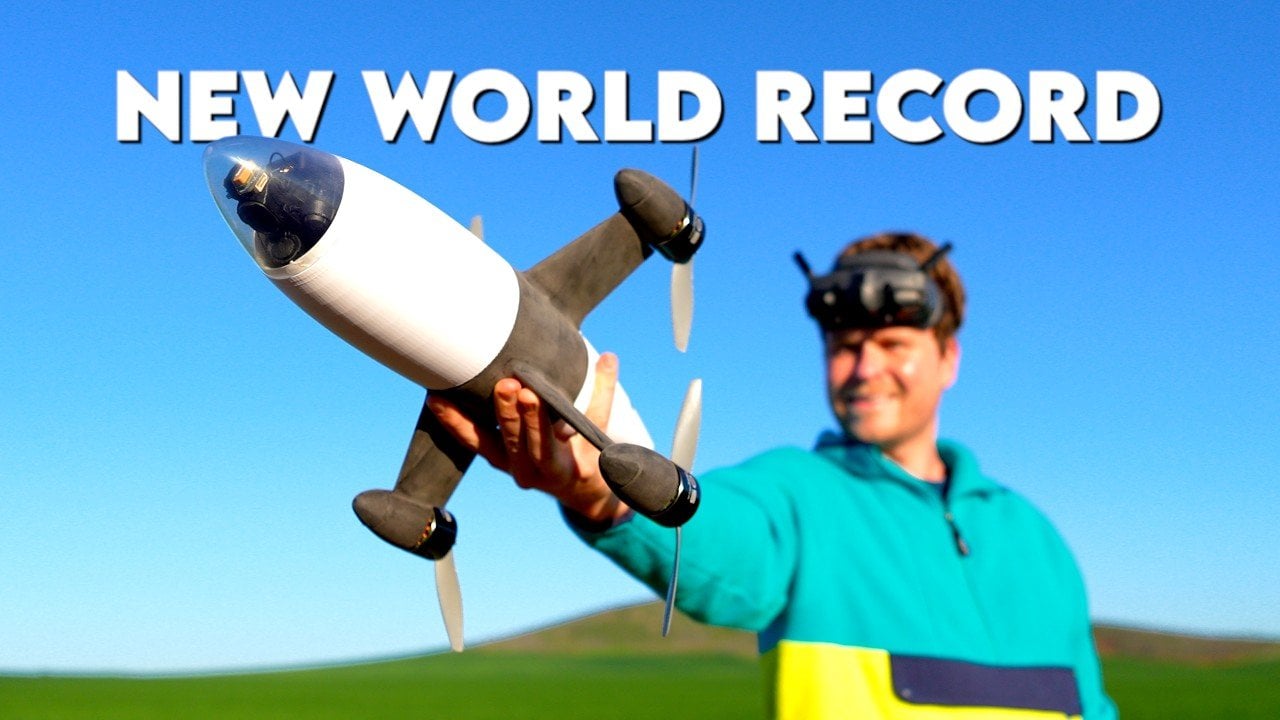 World's Fastest Drone: How It Reached 585 km/h - Geeky Gadgets