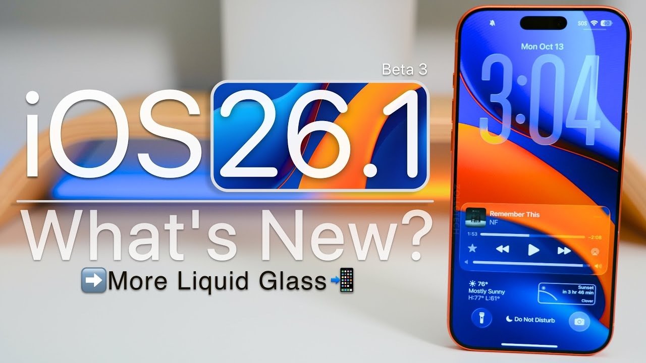 Everything You Need to Know About iOS 26.1 Beta 3 - Geeky Gadgets