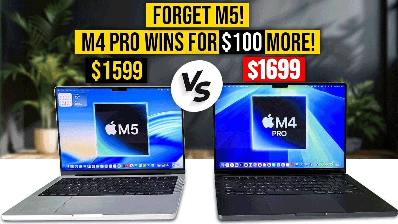 M5 vs. M4 Pro MacBook Pro: Detailed Comparison - Geeky Gadgets