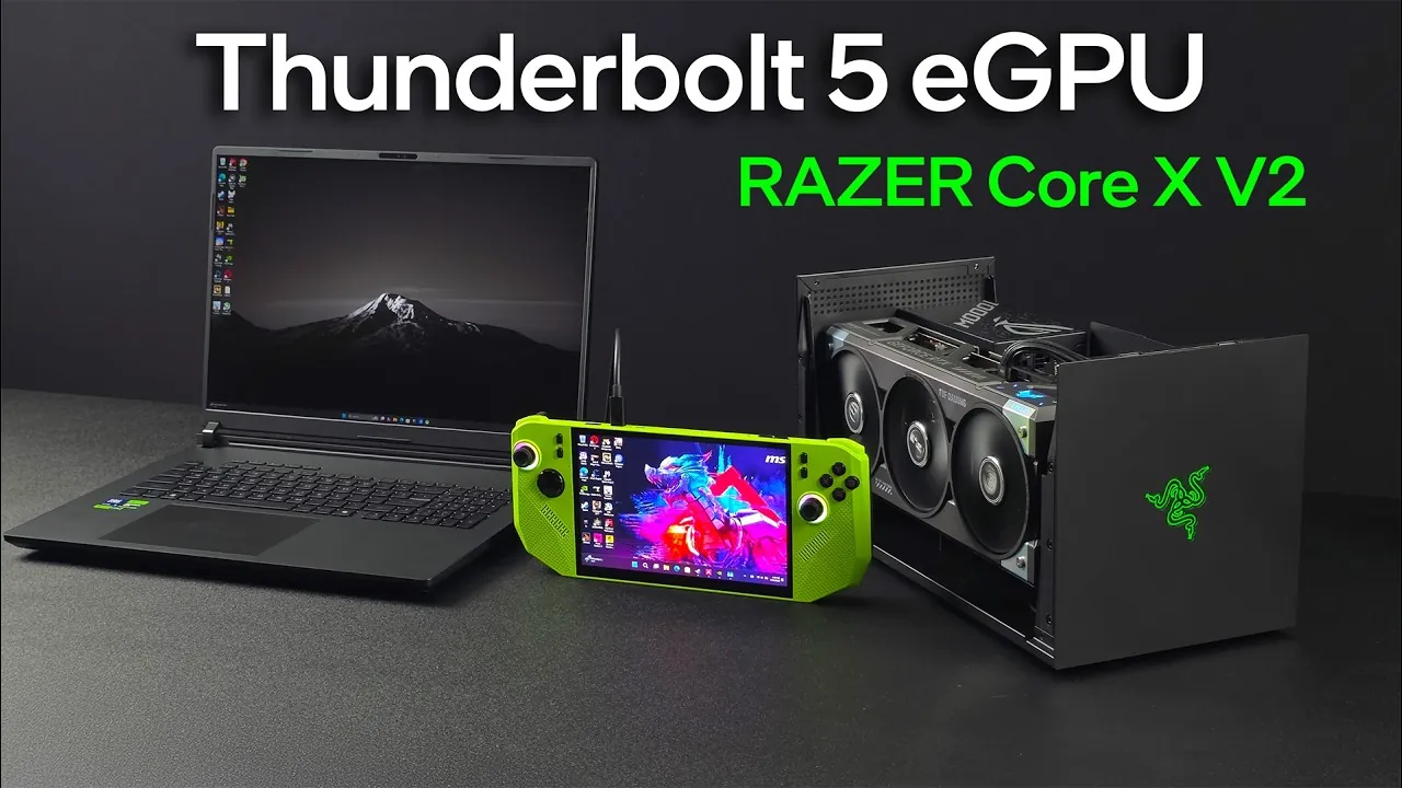 How Thunderbolt 5 & Razer Core V2 Are Redefining Portable Gaming ...