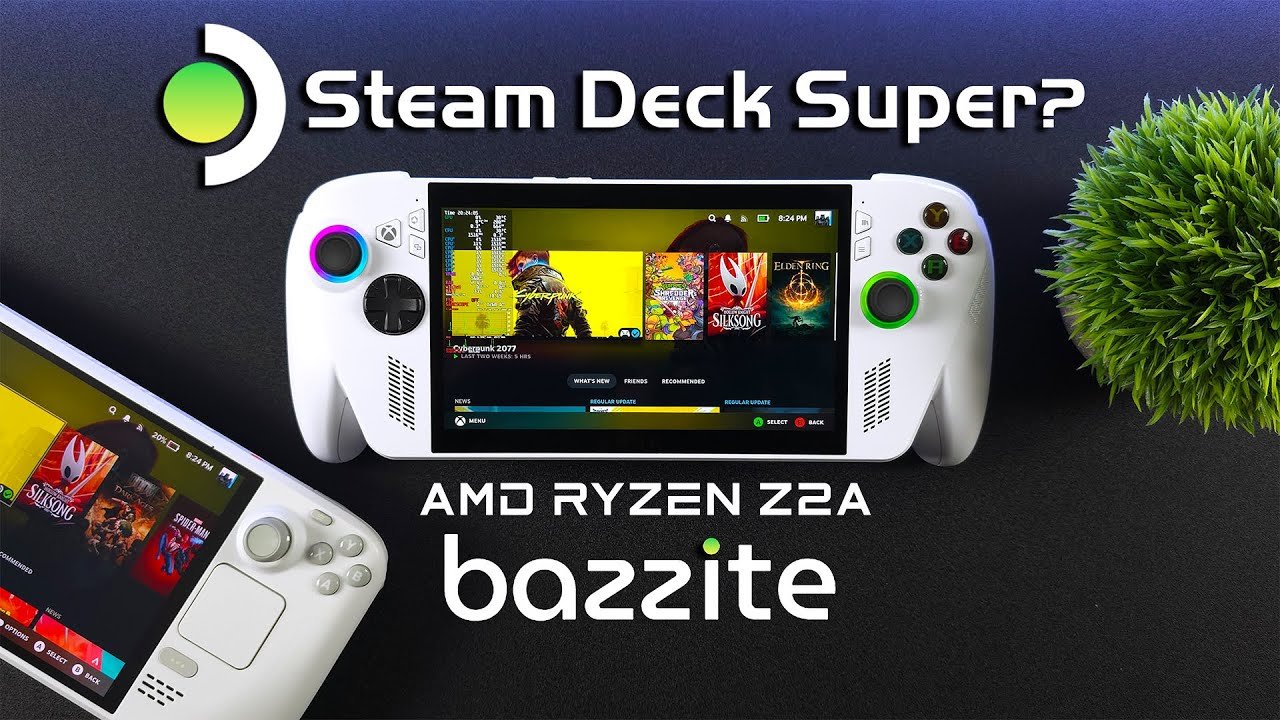 ROG Xbox Ally Bazzite OS Linux vs Steam Deck : Gaming Compared - Geeky ...