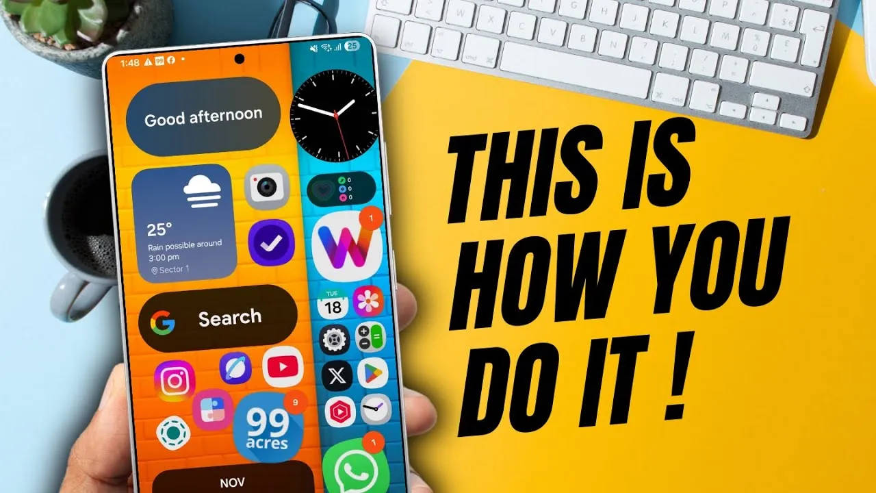 How to Customize Your Samsung Galaxy Home Screen - Geeky Gadgets