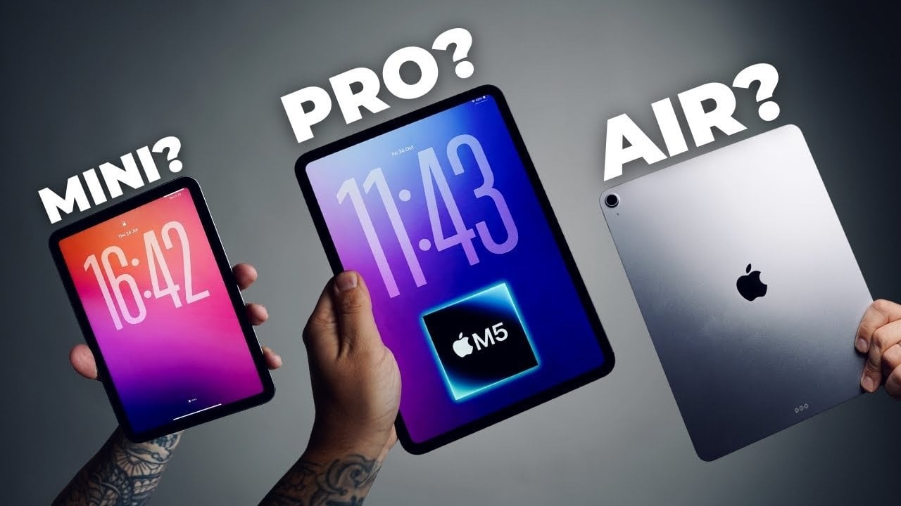Which iPad is Best for You in 2025? A Complete Comparison - Geeky Gadgets