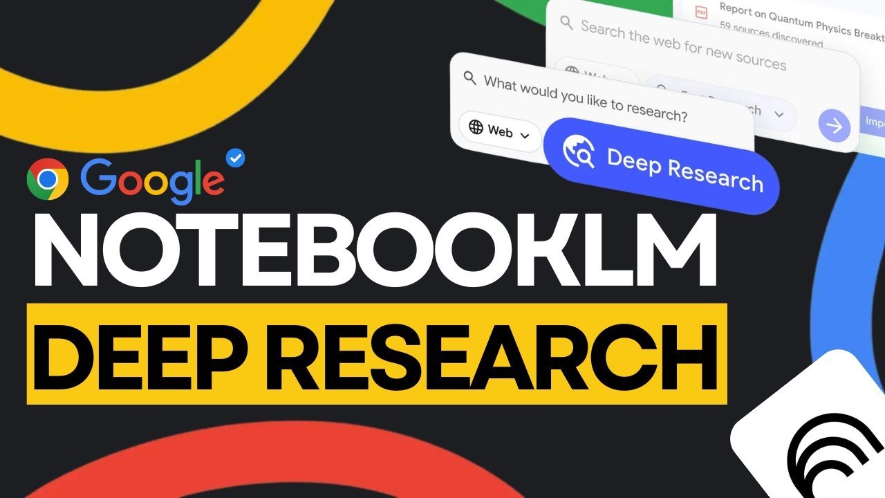 Google NotebookLM Deep Research, AI Research Assistant Update - Geeky ...
