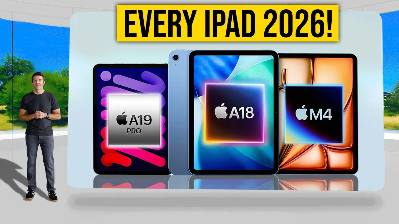 Apple’s 2026 iPad Lineup: OLED Displays and More - Geeky Gadgets