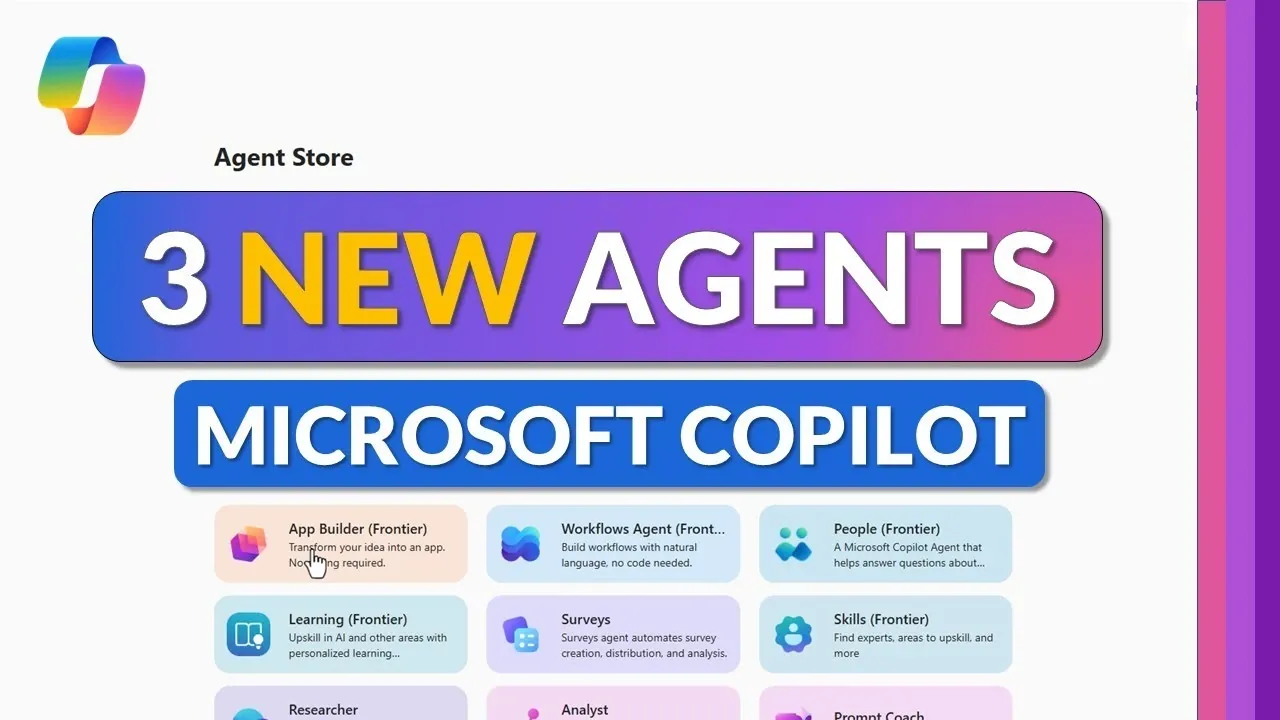 Microsoft 365 Copilot Agents: App Builder, Workflows, Surveys - Geeky Gadgets