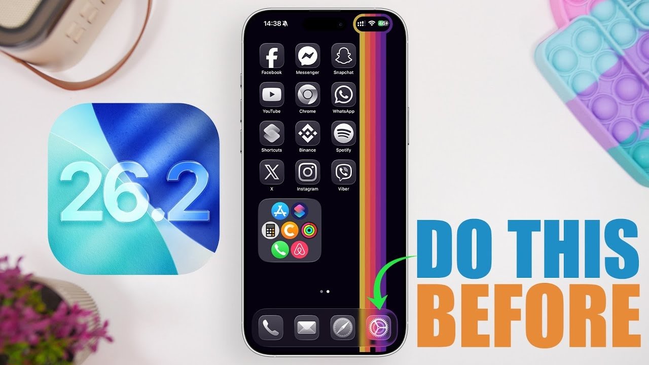 How to Prepare Your iPhone for the iOS 26.2 Update - Geeky Gadgets