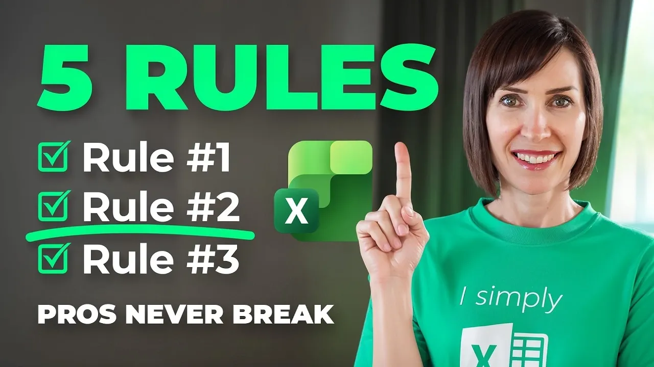 5 Hidden Rules for Excel Formulas That Simplify Updates - Geeky Gadgets